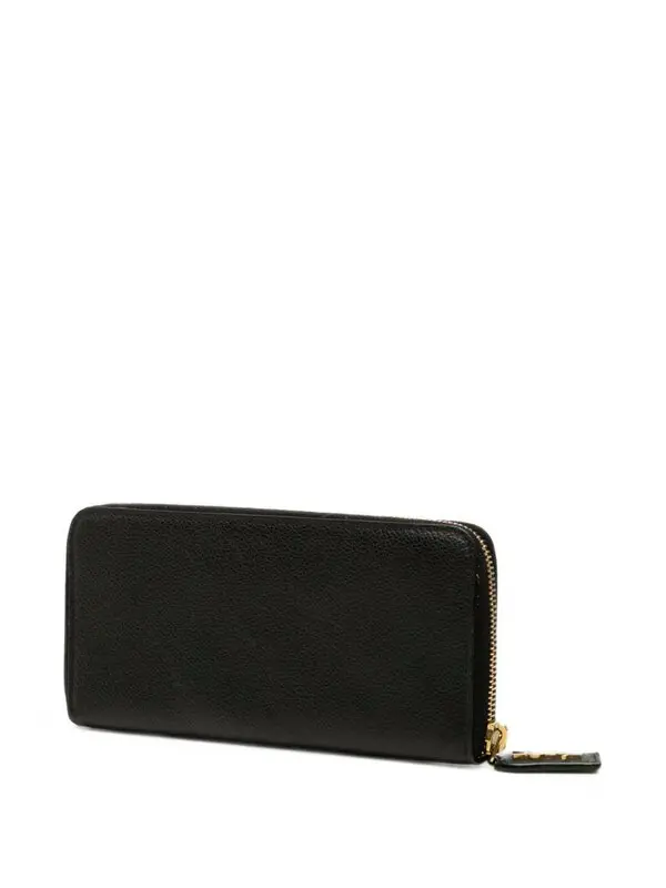 Saint Laurent 2020 Leather Zip Around Wallet Long Wallets