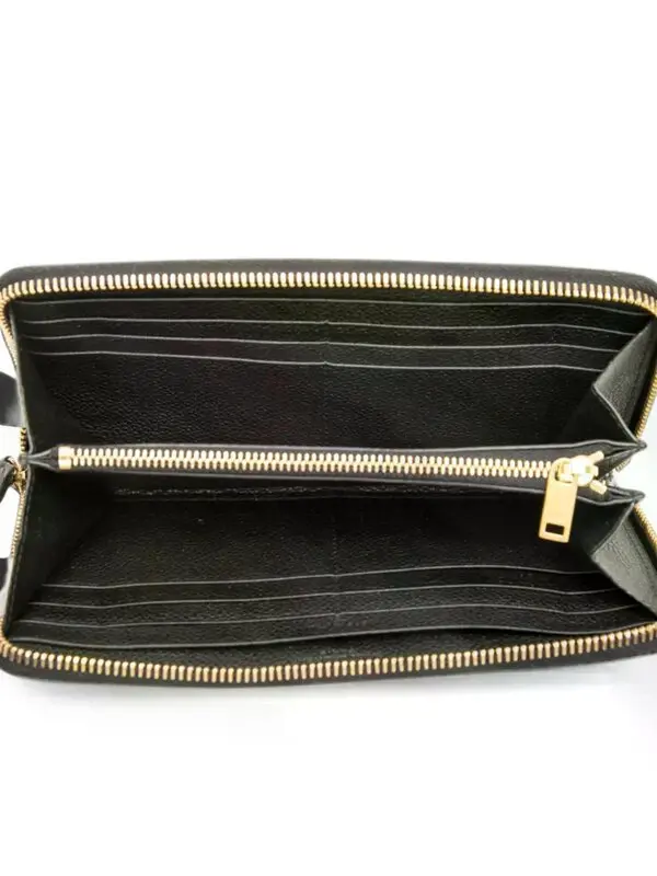 Saint Laurent 2020 Leather Zip Around Wallet Long Wallets