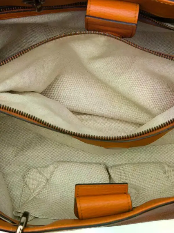 Gucci 2016-2026 Medium Calfskin Bamboo Shopper Satchel