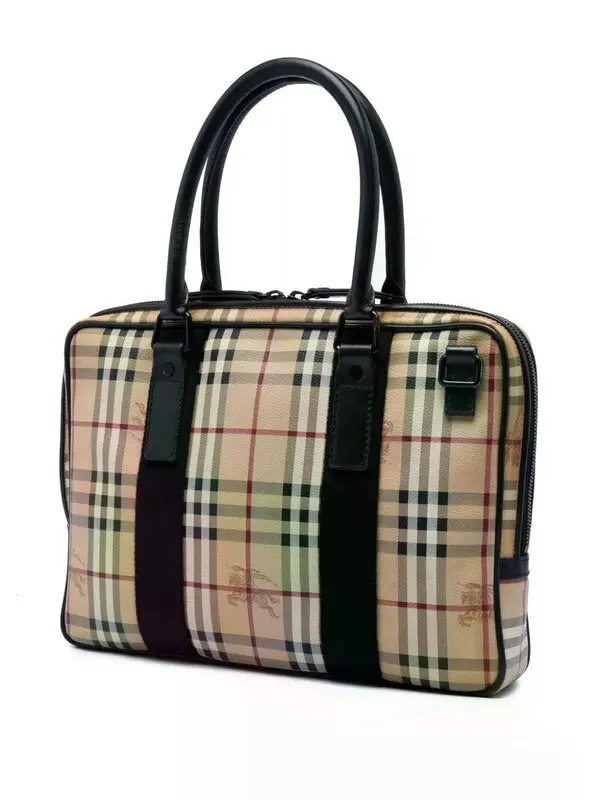 Burberry Haymarket Business Bag