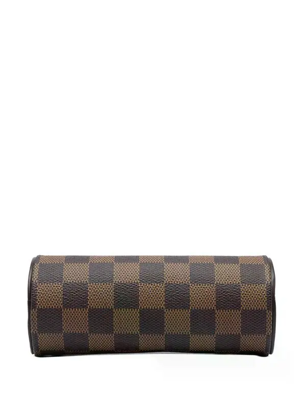 LOUIS VUITTON 1990-2000 Damier Ebene Papillon Pochette Handbag