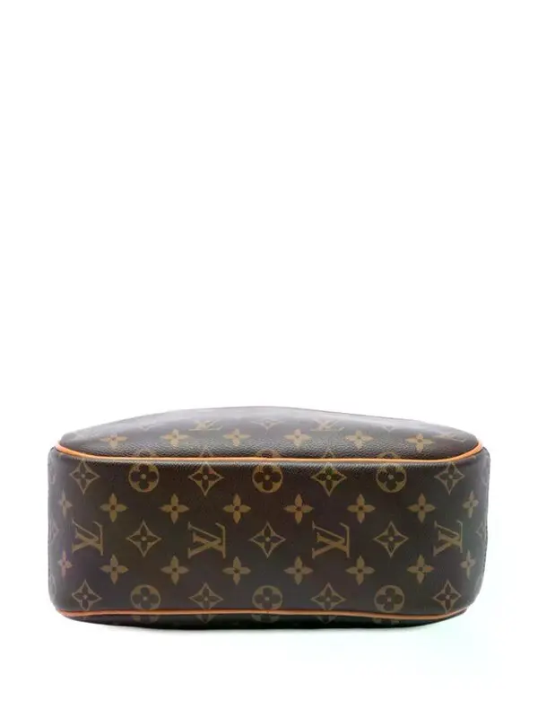LOUIS VUITTON Monogram Trouville Handbag - Brown