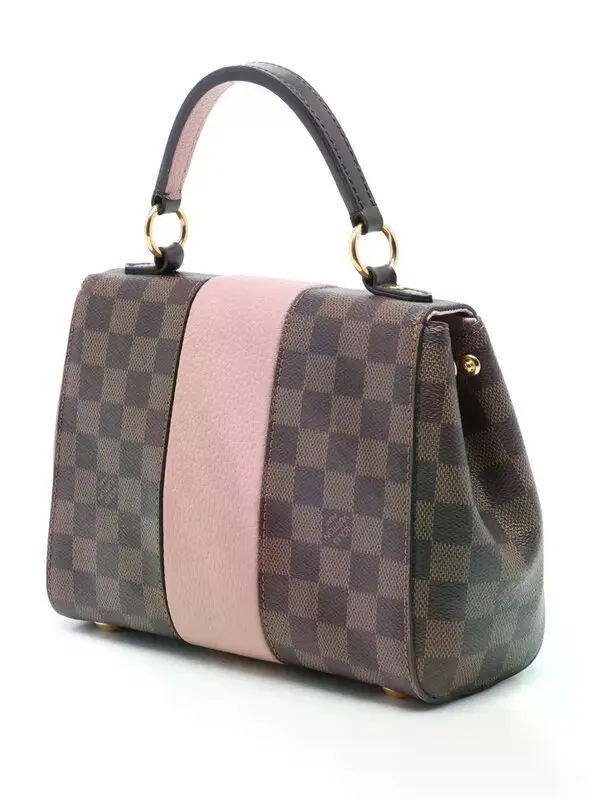 LOUIS VUITTON 2019 Damier Ebene Bond Street Bb Satchel - Brown
