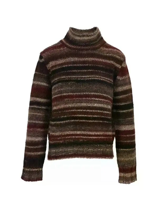 KANGRA Striped Roll-neck Sweater