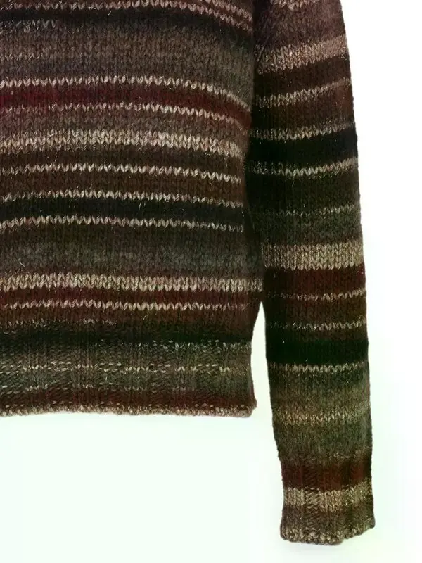 KANGRA Striped Roll-neck Sweater