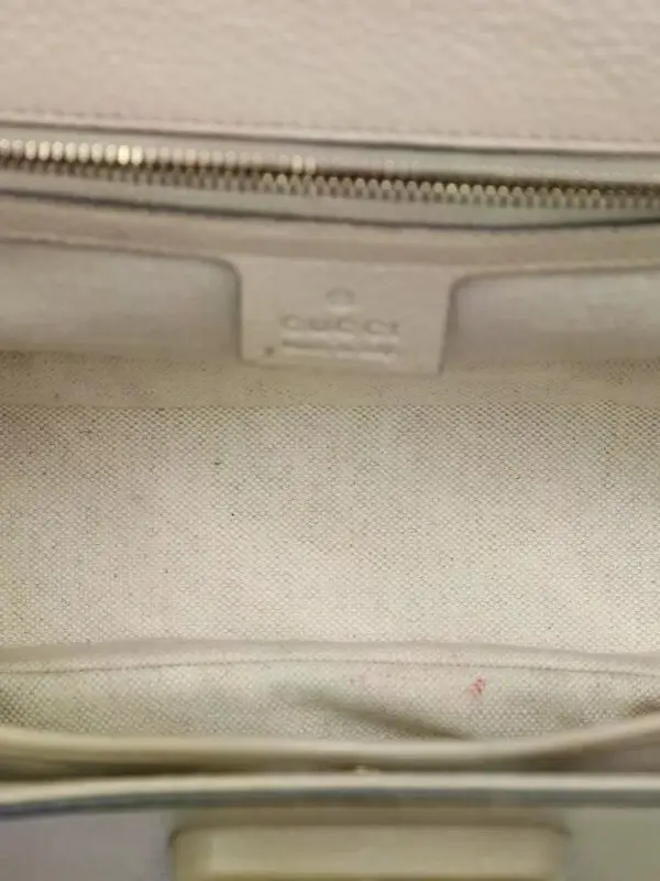 Gucci 2016-2026 Medium Calfskin New Bamboo Satchel