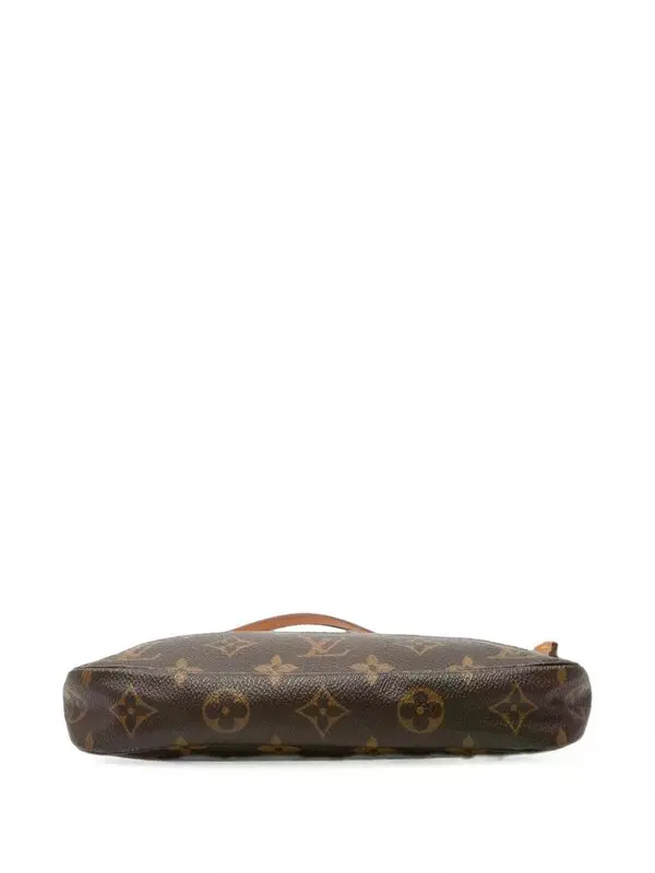LOUIS VUITTON 2000 Monogram Pochette Accessoires Shoulder Bag - Brown