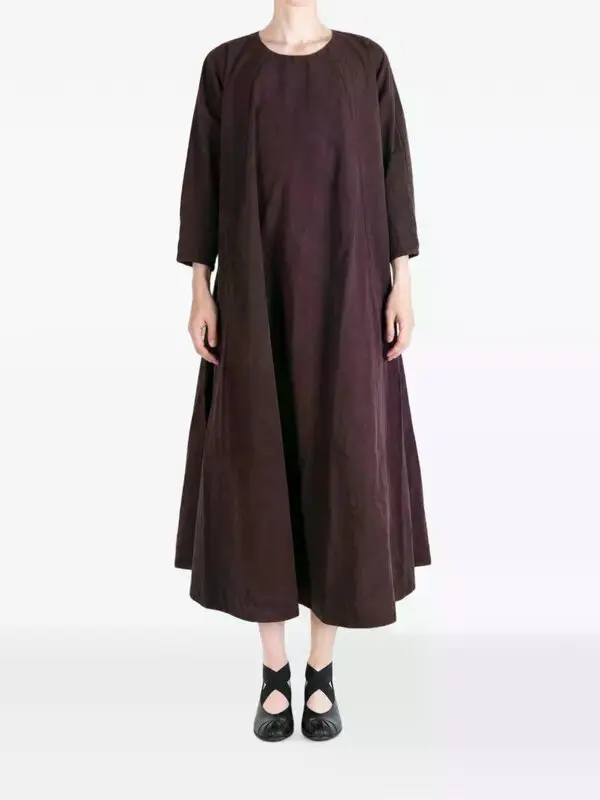 CASEY CASEY Crew Neck Midi Dress
