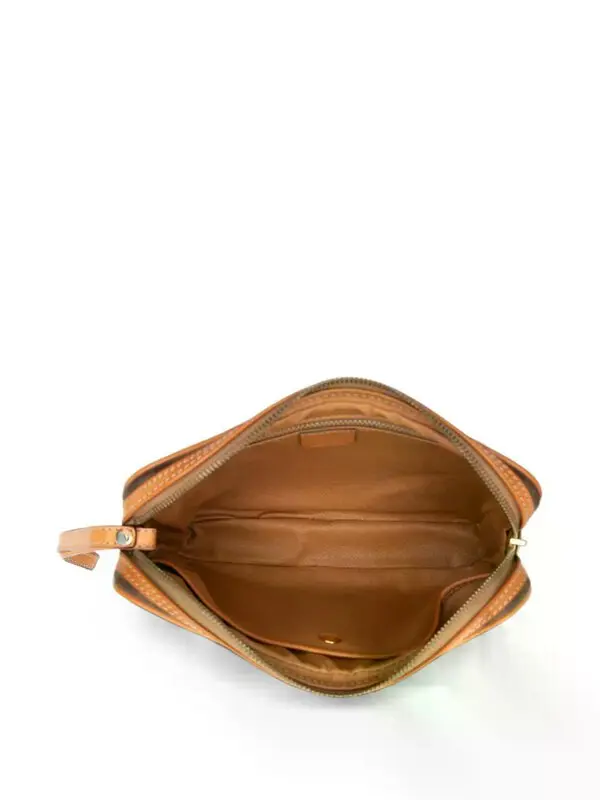 Celine Macadam Coated Canvas Clutch Bag