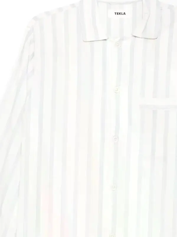 TEKLA Poplin Long-sleeved Shirt