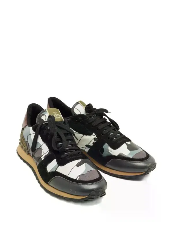 Valentino Garavani Rockrunner Camouflage Sneakers