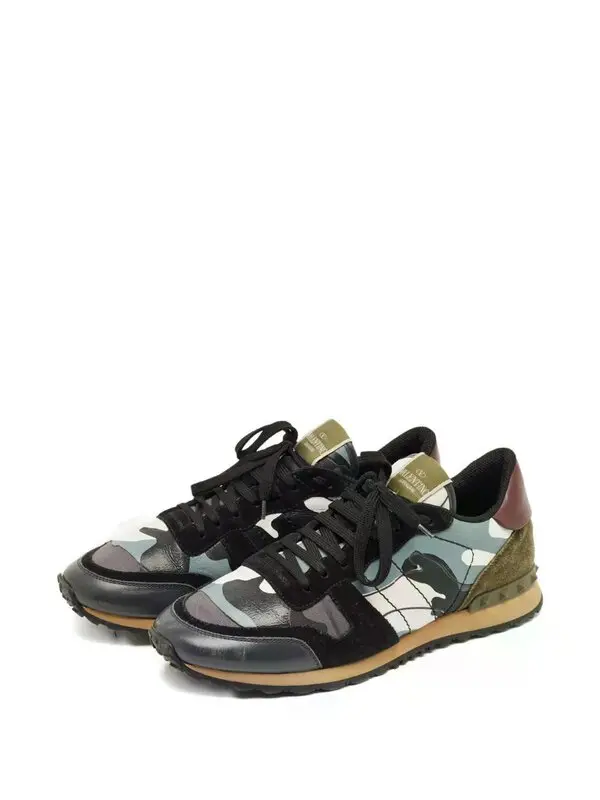 Valentino Garavani Rockrunner Camouflage Sneakers