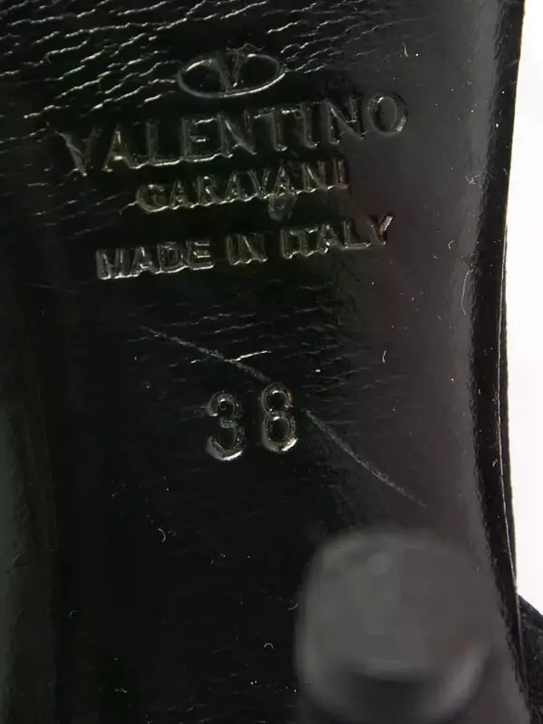 Valentino Garavani Pompom Embellished Stiletto Sandals