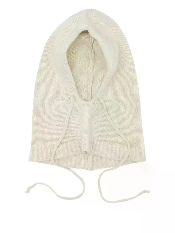 VIETTI MERCHANDISE Drawstring Cashmere Balaclava