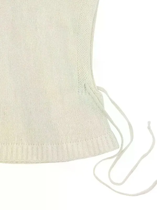 VIETTI MERCHANDISE Drawstring Cashmere Balaclava
