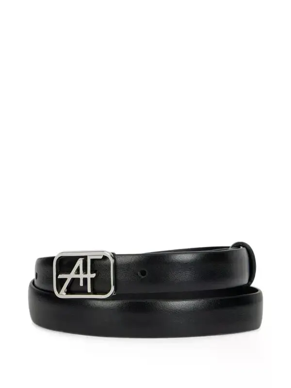 Alberta Ferretti Logo-buckle Leather Belt