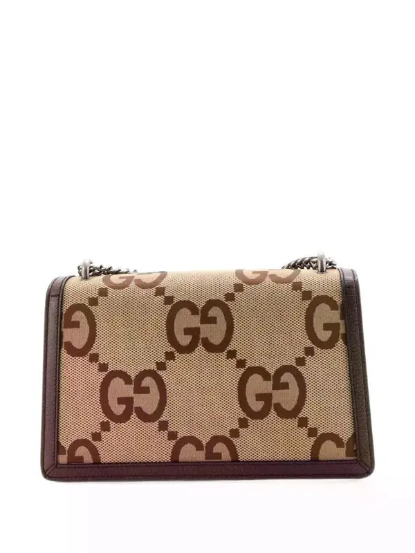 Gucci Dionysus Jumbo Gg Canvas Small Shoulder Bag