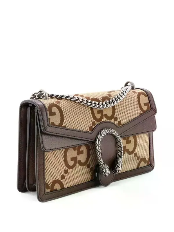 Gucci Dionysus Jumbo Gg Canvas Small Shoulder Bag