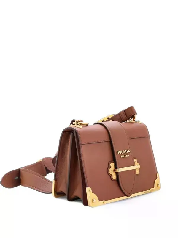 Prada Cahier Leather Small Crossbody Bag