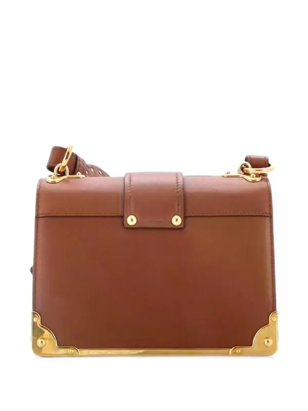 Prada Cahier Leather Small Crossbody Bag