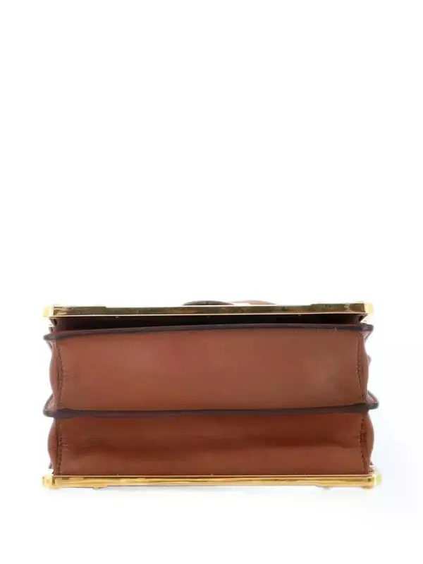 Prada Cahier Leather Small Crossbody Bag
