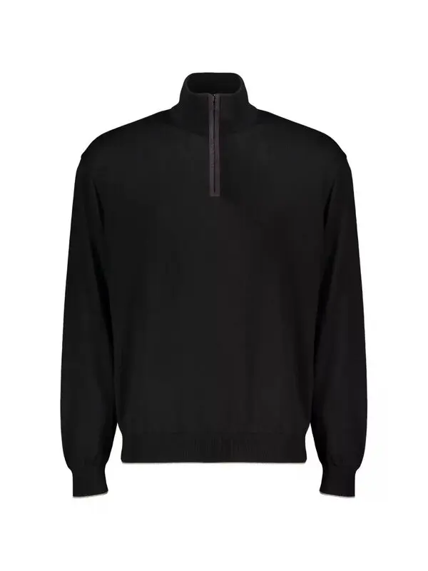Paul & Shark Zip-fastening High-neck Sweater