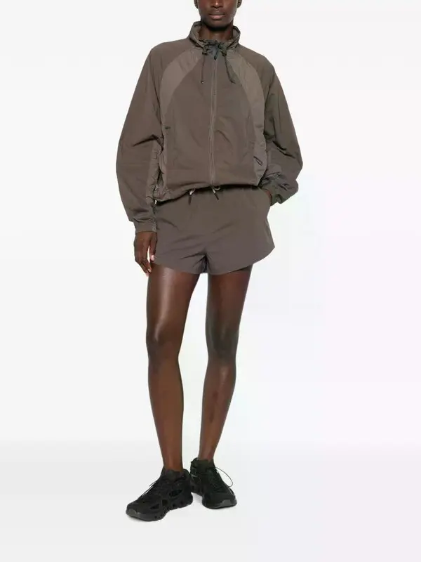 RETHINKIT STUDIOS Dark Drawstring Waist Shorts