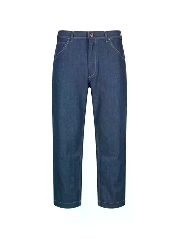 MOORER Elastic-waistband Jeans