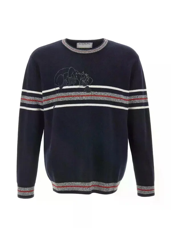 Iceberg Sylvester The Cat Striped Knit