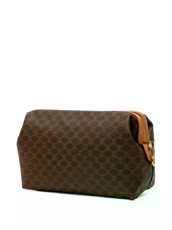 Celine Macadam Coated Canvas Pouch