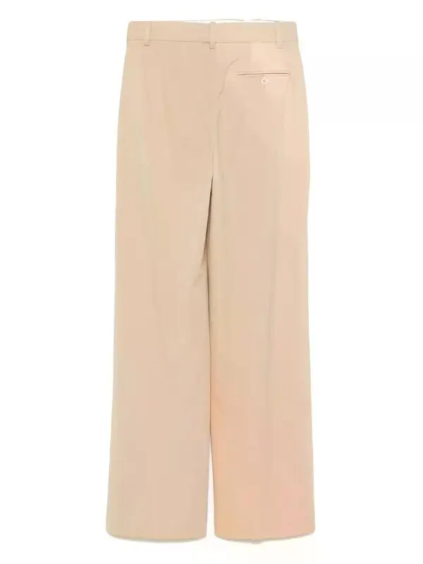 CIRCOLO 1901 Cotton Blend Straight-leg Trousers