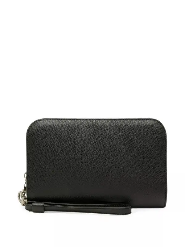 LOUIS VUITTON Taiga Leather Baikal Clutch Bag
