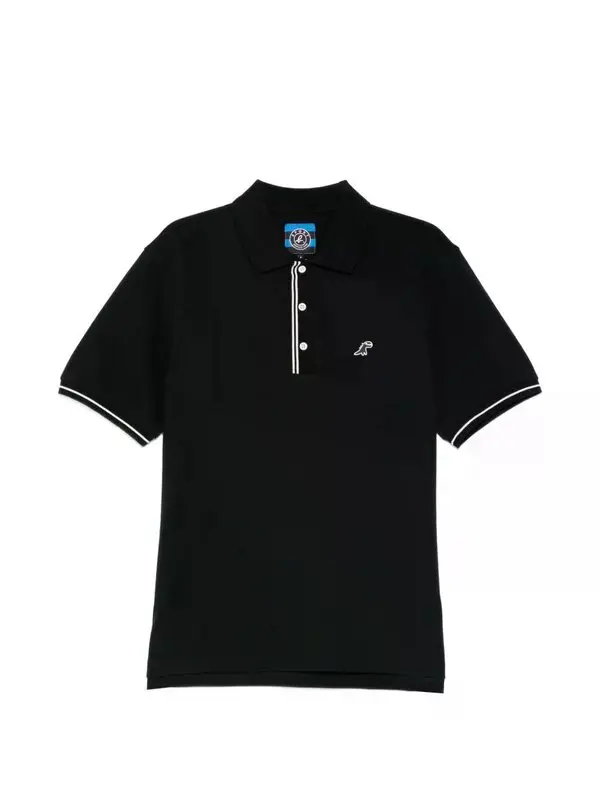AGNES B. Logo-embroidered Polo Shirt