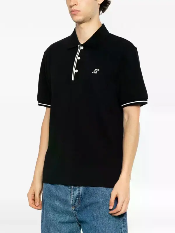 AGNES B. Logo-embroidered Polo Shirt