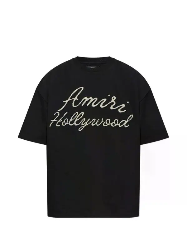 Amiri Logo-embroidered T-shirt