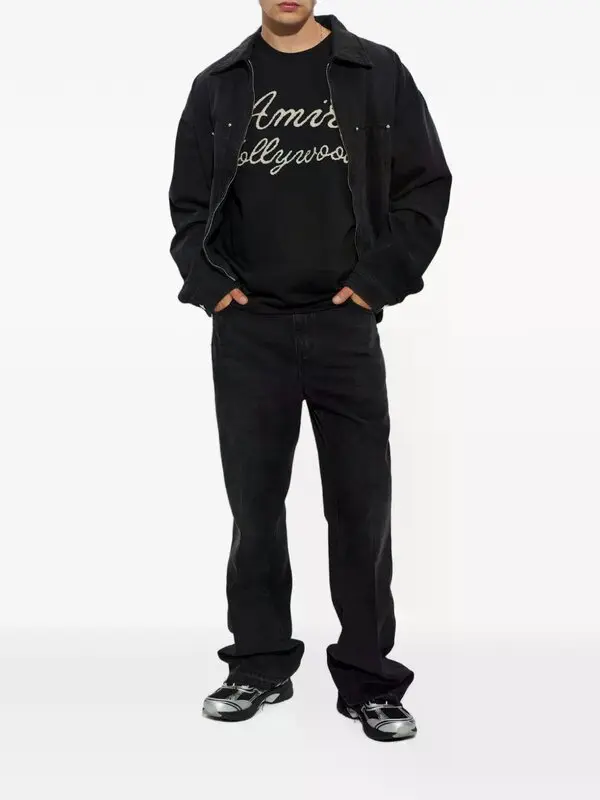 Amiri Logo-embroidered T-shirt