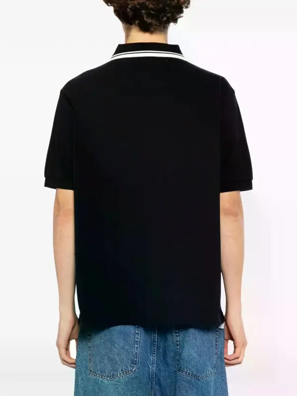 AGNES B. Logo-embroidered Polo Shirt