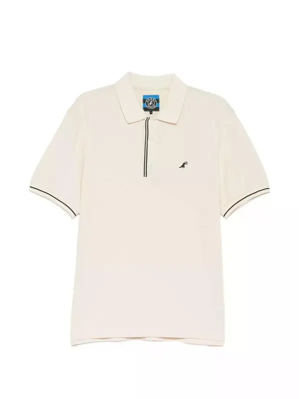 AGNES B. Logo-embroidered Polo Shirt