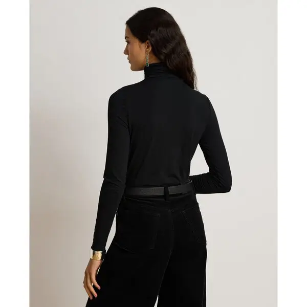 Ralph Lauren Stretch Jersey Turtleneck