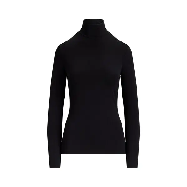 Ralph Lauren Stretch Jersey Turtleneck