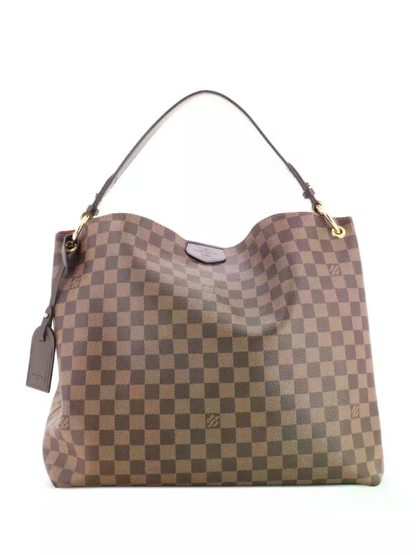 LOUIS VUITTON Damier Mm Hobo Bag
