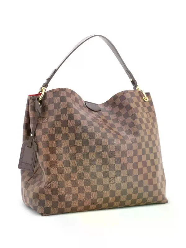 LOUIS VUITTON Damier Mm Hobo Bag