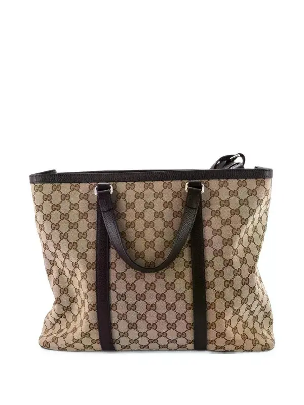 Gucci Gg Canvas Large Tote Bag