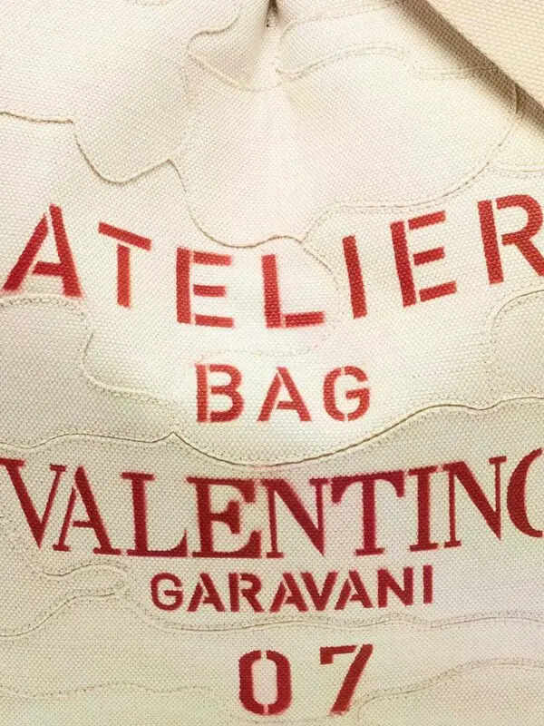 Valentino Garavani Large Atelier 07 Camouflage Edition Tote Bag