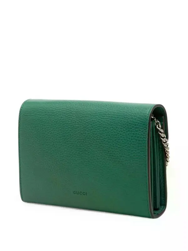 Gucci Dionysus Wallet On Chain Crossbody Bag - Green