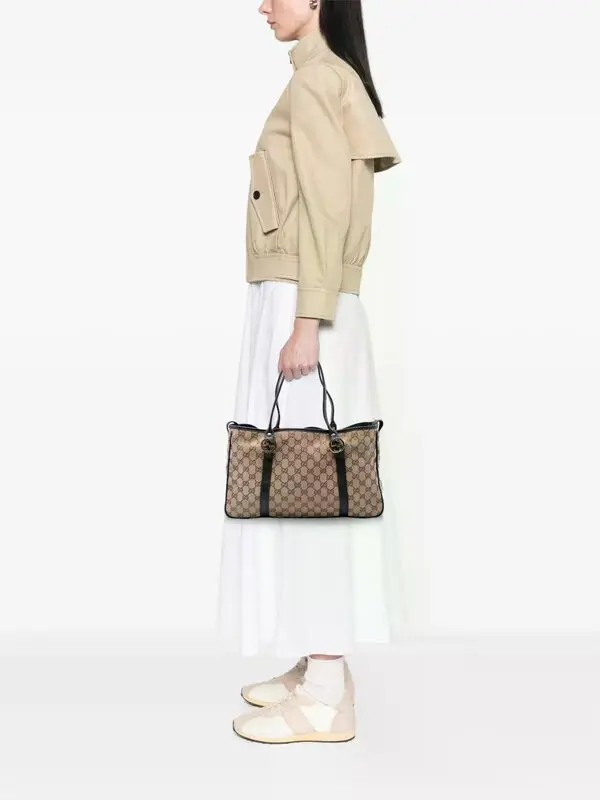 Gucci Gg Canvas Twins Tote Bag
