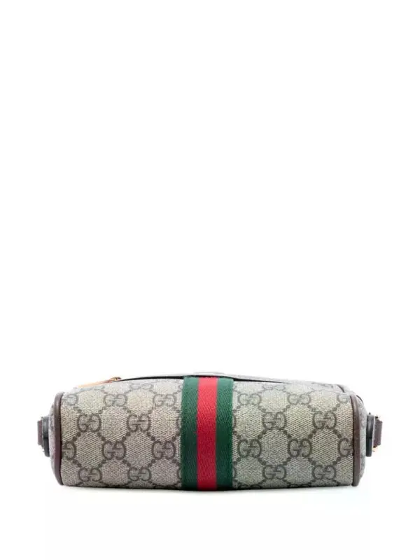 Gucci 2016-2026 Mini Gg Supreme Web Ophidia Crossbody Bag