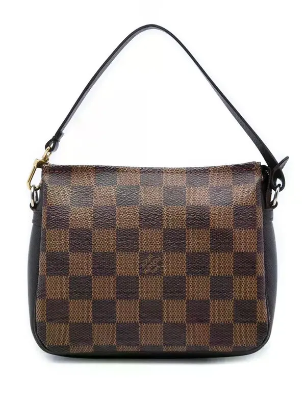 LOUIS VUITTON 1999 Damier Ebene Trousse Pochette Handbag