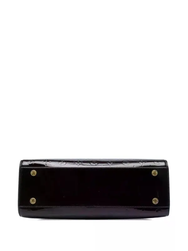 LOUIS VUITTON Monogram Vernis Brea Gm Satchel - Purple