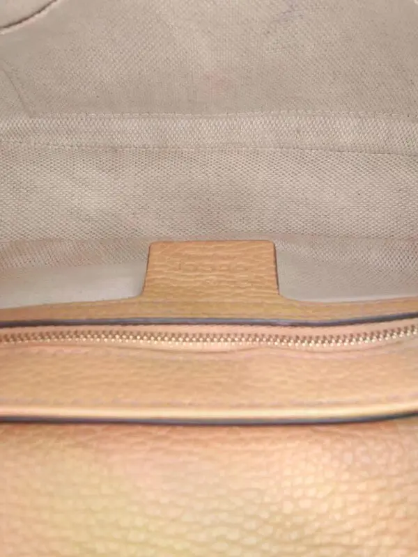 Gucci Soho Chain Flap Crossbody Bag - Brown